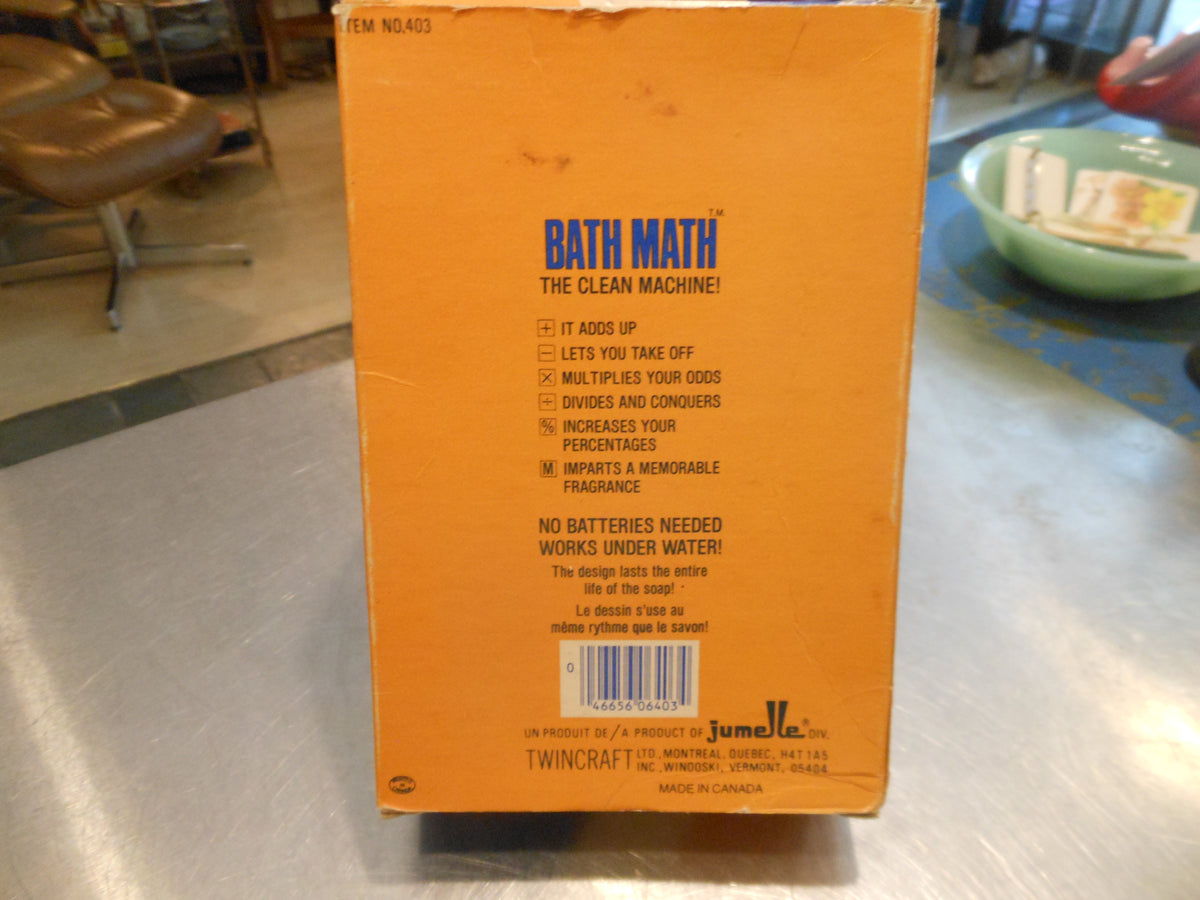 Vintage Bath Math Calculator Soap – Retro on 8th