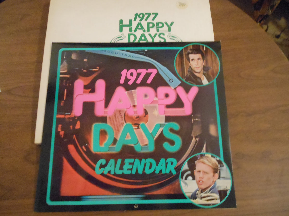 1977 Happy Days Calendar – Retro on 8th