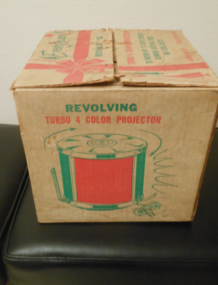 Evergleam Revolving Turbo 4 Color Projector – Retro on 8th