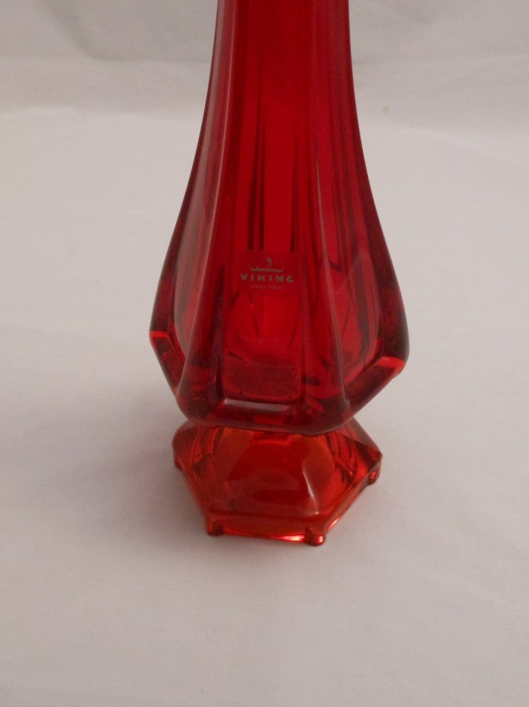 Vintage Viking Glass Vase – Retro on 8th